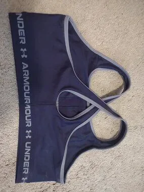 Under Armour | Other | Under Armour 2x Crossback Sports Bra Mid Impact ...